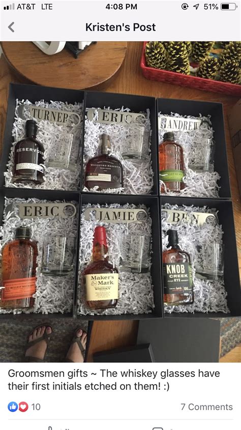 Personalized Gin Bottles For Groomsmen