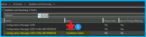 fix sccm hotfix failed to install update files issue 0x80004005 error