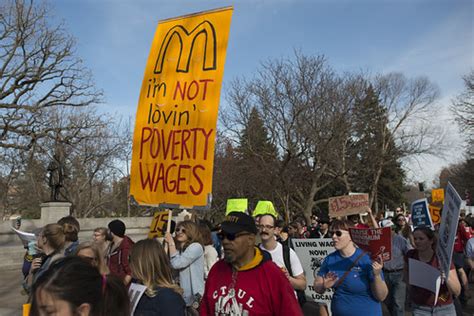 Fast Food Strike And Protest For A 15 Hour Minimum Wage A… Flickr