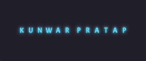 github kunwar pratap colorful text animation this is colorful text