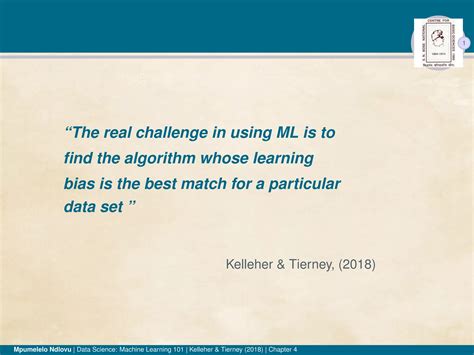 data science chapter 4 machine learning 101 pdf