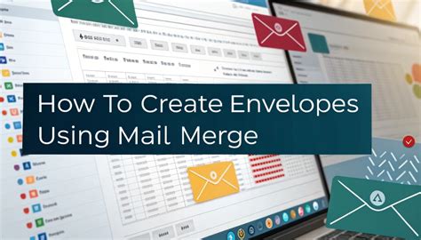 How To Create Envelopes Using Mail Merge In Ms Word Msw Tutor