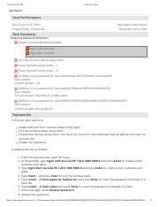 TestOut LabSim Pdf AM TestOut LabSim Lab Report Your Performance Your Score
