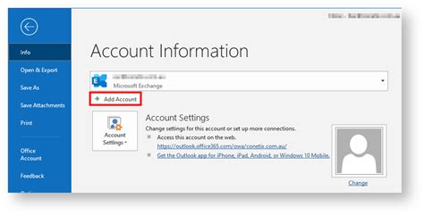 Setup Your Office 365 Mailbox In Outlook Conetix