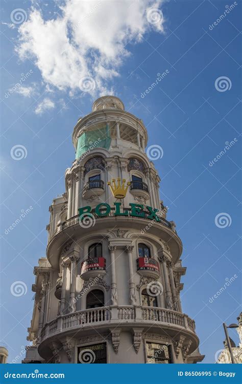 Edificio Grassy Building In Madrid Editorial Image Image Of 1916
