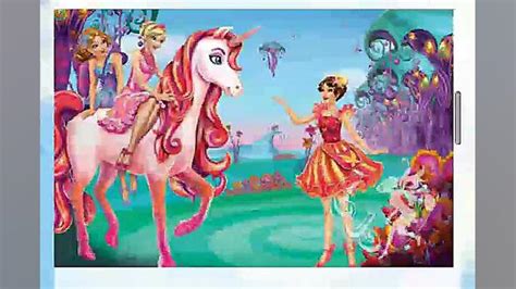 عکس باربی در کارتون های مختلف