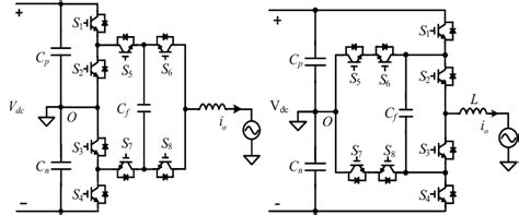 configurations of 5l anpc converters a conventional 5l anpc