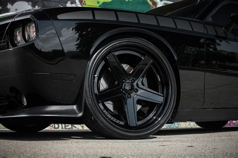 Baddest Ride On The Block All Black Dodge Challenger Srt
