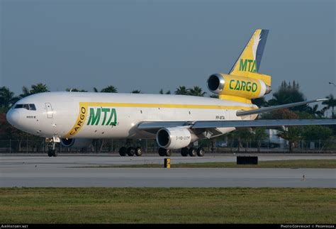 Aircraft Photo Of Pp Mta Mcdonnell Douglas Dc 10 30f Mta Cargo Master Top Airlines