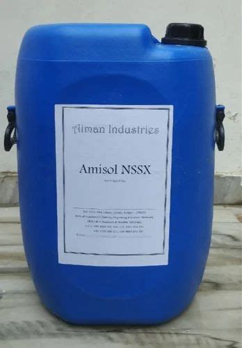 Liquid Amisol Nssx Degreasing Cleaning Chemical Packaging Type Can