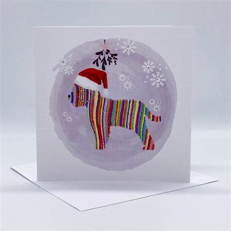 Cockapoo Christmas Card Blank The Hector Company
