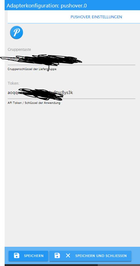 Error From Pushover Application Token Is Invalid Issue IoBroker IoBroker Pushover GitHub
