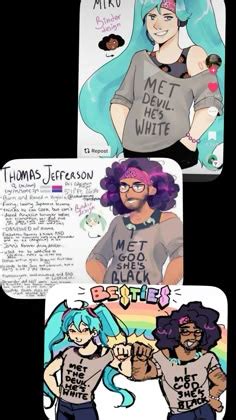 Thomas Jefferson Miku Binder Cosplay
