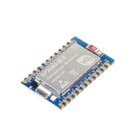Waveshare Rp2040 Ble Development Board Raspberry Pi Microcontroller Development Board Based On