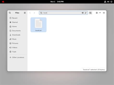 Chapter 3 Searching For Files In Gnome Red Hat Product Documentation