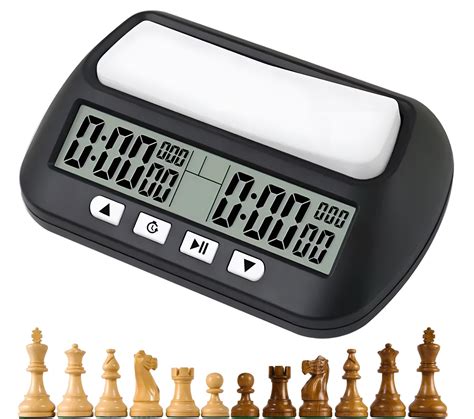 24x7 Emall Pro Chess Clock For Professional Board Games Timer Clock Digital Chess Timer