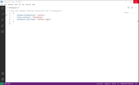 [themes] workbench has white background then flashes black then