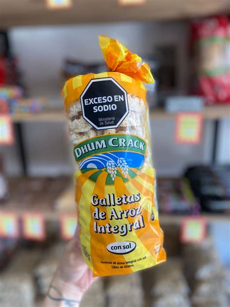 Galletas De Arroz Integral Con Sal Miser Diet