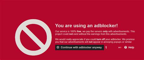 i m getting this popup on brave browser using ublock origin i don t
