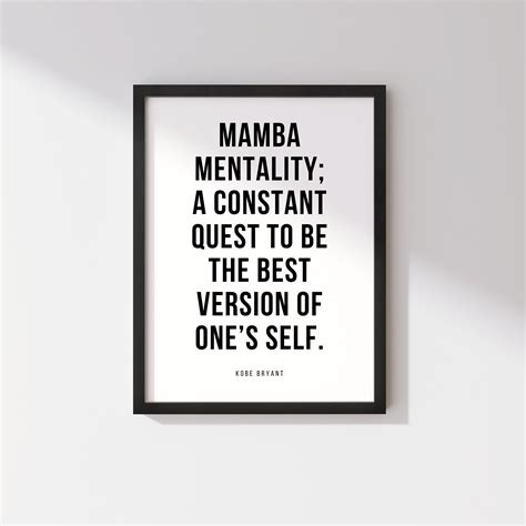 Kobe Bryant Mamba Mentality Definition A Constant Quest To Be The Best