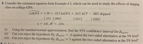 Solved Ignore The Comment About The Normal Approximation Chegg