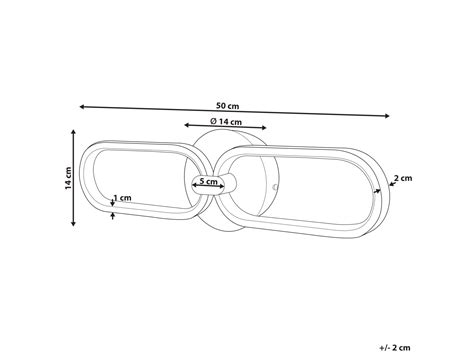 Lampa ścienna Led Krang Metal Srebrny