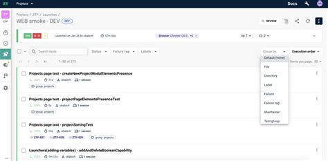 Tests Documentation