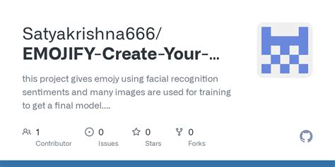 github satyakrishna666 emojify create your own emoji using facial