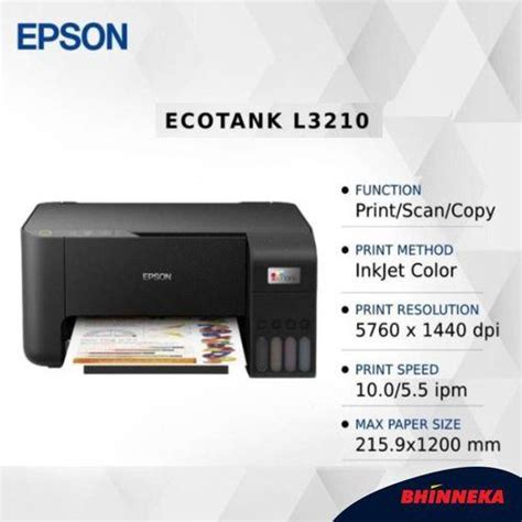 EPSON EcoTank L3210