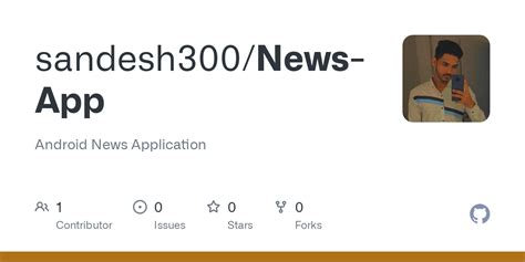 github sandesh300 news app android news application