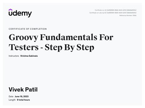 Vivek Patil On Linkedin Groovyprogramming Testers Onlinelearning Udemy Learning