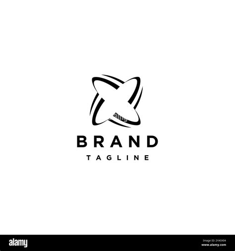 Rotating Line Logo Design Creates A Minimalist Abstract Simple