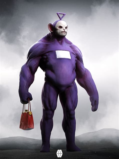 Teletubbies Artstation Marcus Whinney Tinky Winky фен арт