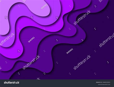 Multi Layers Soft Colorful Texture 3d Stock Vector Royalty Free