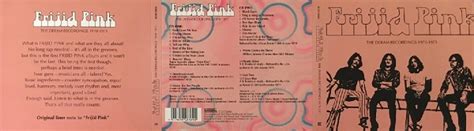 Frijid Pink The Deram Recordings Cherry Red Esoteric Velvet Thunder