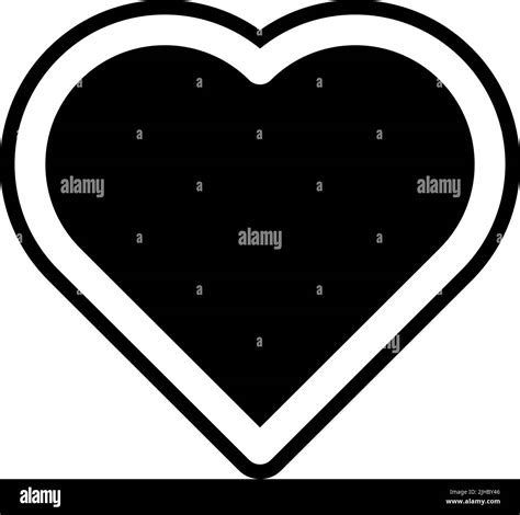 User Interface Heart Stock Vector Image And Art Alamy