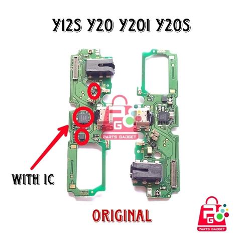 Jual Konektor Charger Vivo Y12S Y20 Y20S Y20i Pcb Board Usb Papan Cas Mic Shopee Indonesia