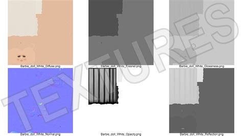 裸体芭比娃娃 3d模型 99 3ds Blend C4d Fbx Max Ma Lxo Obj Free3d