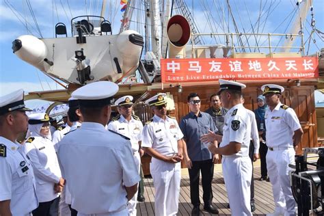Ccp Navy Vessel Makes Port Call In Penang Sams Alfresco Coffee