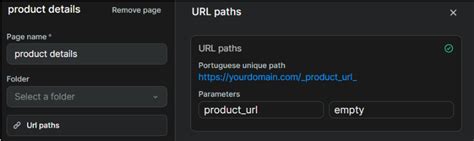 How To Create Pages With Slug In The Url For Product Seo How Do I
