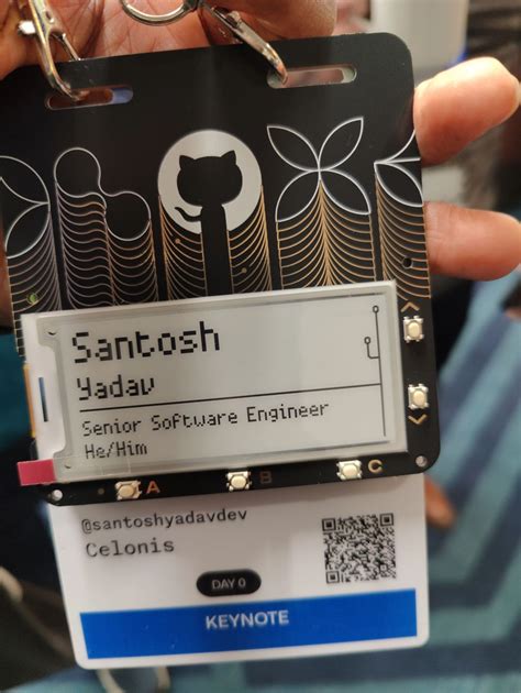Santosh Yadav On Linkedin All Set For The Github Universe