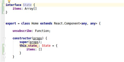 Reactjs Declaring Type Interface For Object Stack Overflow