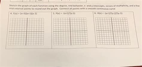 solved sketch the graph of each function using the degree