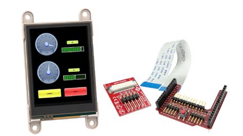 Gen4 Ulcd 24dt Ar 4d Systems Gen4 24in Arduino Compatible Display