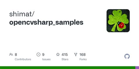 GitHub Shimat Opencvsharp Samples