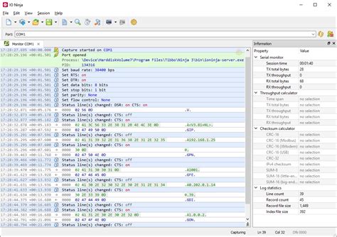 Serial Port Monitor Sniffer Io Ninja