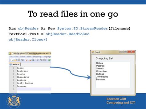reading and writing to files ppt download