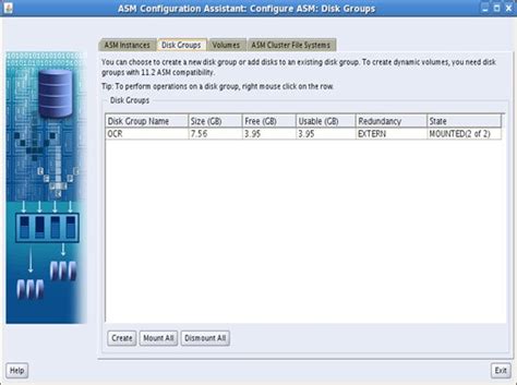 oracle grid infrastructure 12cr1 parte 8 criando diskgroups no asm