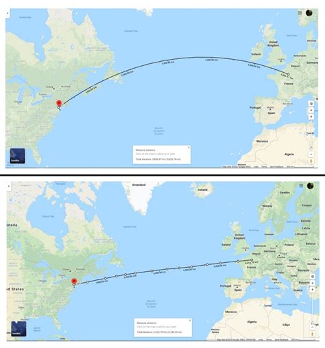 is a straight line always the shortest distance between two points