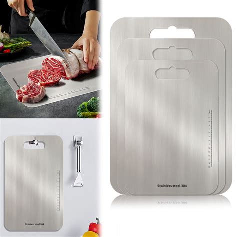 Snmubt Titanium Cutting Board 101 Pure Titanium Cutting Boards For